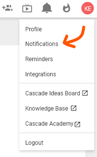 Setting your notification preferences